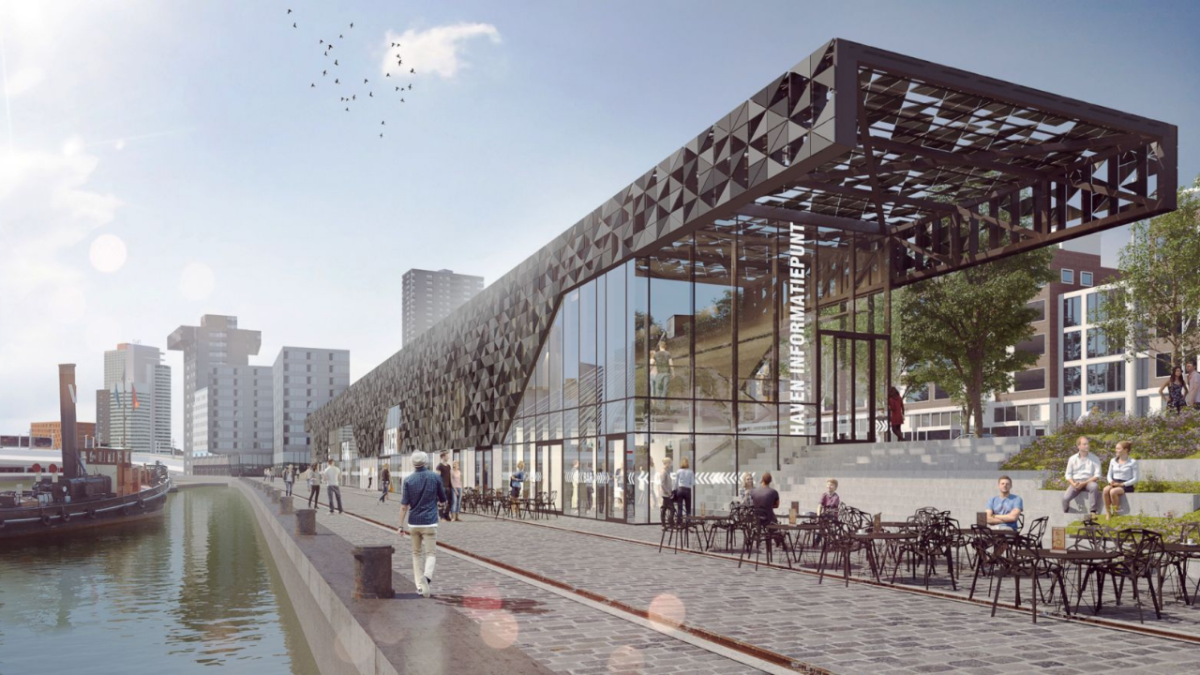 Port Pavilion Rotterdam By Moederscheim Moonen Architects - Arco Unico